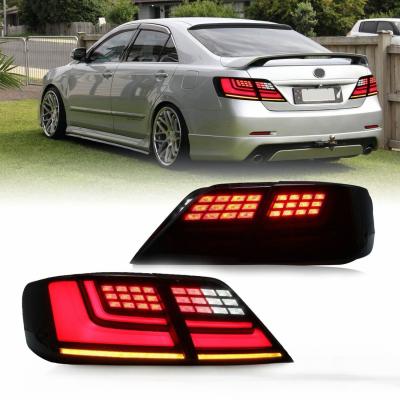 China Pixel cube matrix L-shaped light guide bar LED Digital Taillights for Toyota Camry Aurion 2006-2014 Dynamic Turn Signal Light for sale