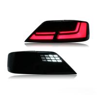 China Pixel cube matrix L-shaped light guide bar LED Digital Taillights for Toyota Camry Aurion 2006-2014 Dynamic Turn Signal Light for sale