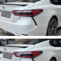China Ladder-style Cube matrix LED Modified Taillights for Toyota Camry 2018-2021 Dynamic Turn Signal Light for sale