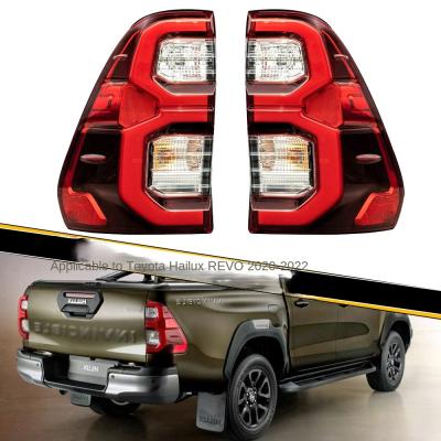China Suitable for Toyota 20/21/22 new Helix REVO rear taillight left and right reversing lamp housing brake lamp shade for sale