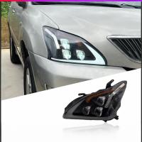 China LED Modified Digital Taillights for Lexus RX330 2003-2008 Dynamic Turn Signal Light for sale