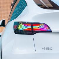 China LED Modified Digital Taillights for Tesla Model 3 Model Y 2018-2023 Dynamic Turn Signal Light for sale