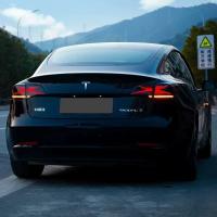 China LED Modified Digital Taillights for Tesla Model 3 Model Y 2018-2023 Dynamic Turn Signal Light for sale