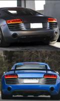 China LED Modified Tail Light Taillight for Audi R8 2008-2016 Dynamic Turn Signal Light for sale