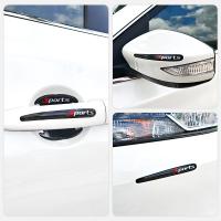 China Door Handle & Car Bumper Scratch-Resistant Carbon-Fiber-Style Stickers Sports Design Paint-Surface Protection Decals Made China for sale