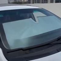 China Car Automatic Sunshade Curtain Electric awning OBD Power Supply   Auto Lift & Drop Sun Visor Blind for Left Vehicles for sale
