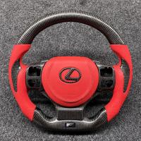 China Carbon Fiber Steering Wheel F Sport Style For Lexus IS Series Modified F logo Sports Style for sale