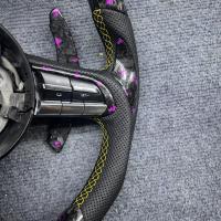 China Forged Carbon Fiber Steering Wheel Assembly For Mazda Upgrade for sale