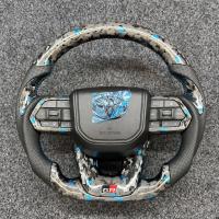China Modification and Upgrade Steering Wheel Assemblies for LC Hilux Models and OLIVER (Forged Carbon Fiber) for sale