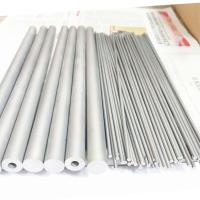 China Raw sintered Single Straight Hole Carbide Rod HV30 1790 8% Cobalt for sale