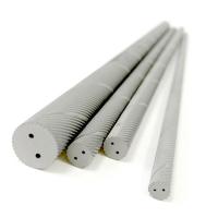 China Solid Carbide Helical Coolant Hole Rod K15 OD 8.3mm Tungsten Rod Stock for sale