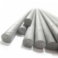 China Well Balanced Helical Coolant Hole Rod Wear Resistance 14.3mm Dia 10% Binder for sale