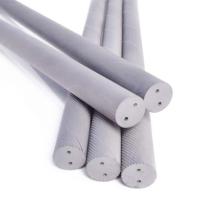 China Tungsten Carbide Helical Coolant Hole Rod 12% Cobalt Sub Fine Grain Size for sale