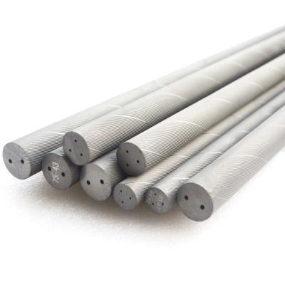 China HRA 93.2 Tungsten Cutting Tools K05 Wear Resistance With Helical Holes for sale