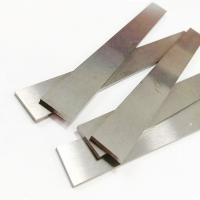 China Ground Tungsten Carbide Flat Bar K10 Length 310mm Thickness 1.6mm for sale