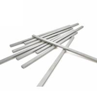 China Rectangular Tungsten Carbide Strip P10 - P25 For Machining Steel Cast Steel for sale