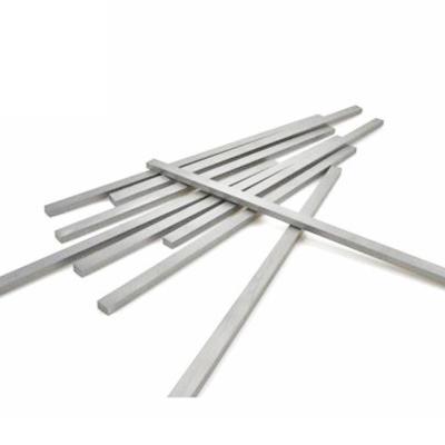 China Rectangular Tungsten Carbide Strip P10 - P25 For Machining Steel Cast Steel for sale