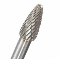 China Tree Radius Nose Tungsten Carbide Burr Bits BSFM-12 For Machining Zinc Alloys for sale