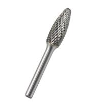 China Nose Conical Tungsten Carbide Burr Bit BSG-3 Tree Pointed For Alloy Steel for sale
