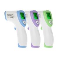 China Tri Color Back Light Digital Laser Infrared Thermometer Low Power Consumption for sale