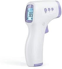 China Non Touch LCD Infrared Thermometer Multifunctional No Harm To Human Body for sale