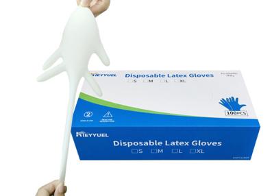 China Anti Aging Powdered 4.5g Disposable Latex Examination Gloves for sale