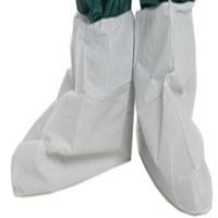 China Latex Free Disposable Boot Covers Lightweight , Ankle And Opening With Elastic for sale