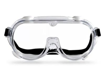 China Waterproof UV Protection CE 2 Layer Medical Safety Goggles for sale