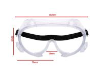China Waterproof UV Protection CE 2 Layer Medical Safety Goggles for sale