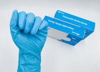 China Disposible Powder Free Safety Examination Nitrile Gloves With Customized Color for sale