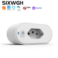 China 2200W ABS Wireless Remote Control Socket White Remote Control Electrical Outlet for sale