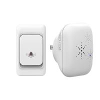 China Battery Powered Wireless Door Bell Waterproof 100g Signal Ip55 Wireless Doorbell for sale