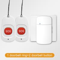 China CR123A Battery Call Ring Doorbell 110° Detection Angle For Your Neck Safety for sale