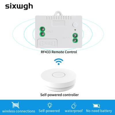 China WiFi Zigebee Self Powered Wireless Switch for sale