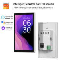 China SIXWGH 5-Inch Smart Control Panel Alexa Built-in Touchscreen Waterproof 7MP Camera Zigbee Gateway Edge Computing Smart Home for sale