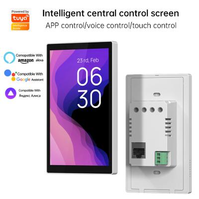 China SIXWGH 5-Inch Smart Control Panel Alexa Built-in Touchscreen Waterproof 7MP Camera Zigbee Gateway Edge Computing Smart Home for sale
