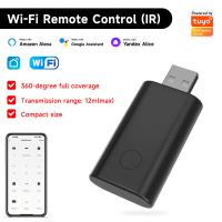 China SIXWGH Universal IR WiFi Remote Control with Alexa/Google Home App Control Tuya OS Rotatable Design for Hotel RV Smart Home Hub for sale