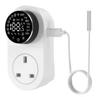 China SIXWGH Smart Wi-Fi for Plug-in Thermostat 16A LED Screen APP/Voice Remote Control Heating Cooling NTC Sensor Home Aquarium for sale