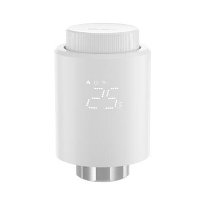 China SIXWGH Tuya Zigbee Smart Thermostatic Radiator Valve TRV APP Voice Control Auto Schedule Bar Design Alexa/Google Home Compatible for sale