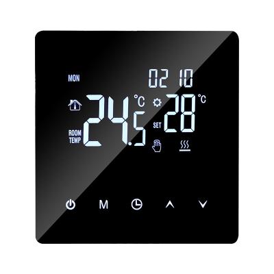 China Smart WiFi Underfloor Heating Thermostat Controller with Voice Control, APP, LED Display for Home and Commercial Use for sale