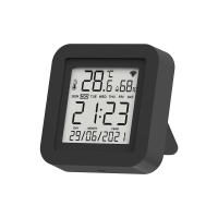China SIXWGH 3-in-1 Smart Home Automation Device Tuya Wi-Fi IR Remote Control LCD Screen Temperature Humidity Sensor Voice Control for sale