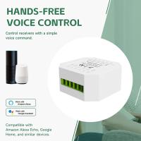 China Tuya 4 Gang WiFi Smart Relay Switch Module 16A, Hidden In-wall Smart Switch, Voice & APP Remote Control for sale