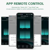 China Tuya 4 Gang WiFi Smart Relay Switch Module 16A, Hidden In-wall Smart Switch, Voice & APP Remote Control for sale