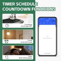 China Tuya 4 Gang WiFi Smart Relay Switch Module 16A, Hidden In-wall Smart Switch, Voice & APP Remote Control for sale