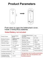 China 4 in 1 Zigbee Tuya mmWave Radar Human Motion Sensor | Brightness, Temperature, Humidity Detection Smart Sensor for sale