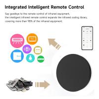 China IHSENO Tuya Smart IR Remote Control, Wi-Fi Universal Infrared Controller for TV AC STB, Voice Control with Alexa Google Assistant Yandex Alice, 360° Coverage, DIY Learning for sale