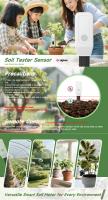China Smart Soil Tester Sensor, Zigbee/WiFi/Bluetooth Soil Moisture & Temperature Monitor with APP Remote Control, Real-Time Data Collection, Low Battery Alert, for Garden Greenhouse Indoor Plants for sale
