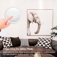 China Tuya Zigbee Smart Knob Dimmer Switch, Wireless Scene Controller & Remote Dimmer for Smart Lights, Supports Single/Double/Long Press & Rotate, Works with Alexa Google Assistant, Requires Tuya Gateway for sale