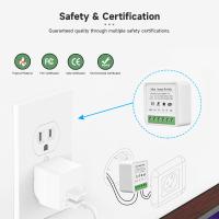 China 16A Mini ZigBee Smart Switch, Tuya App Remote Control, Works with Alexa/Google Home, DIY Module with Timing/Group/2-Way Control for sale