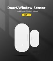 China Tuya ZigBee Smart Door & Window Sensor, iH-F001, APP Remote Status Feedback, Burglar Alarm Push, Low Battery Reminder, Smart Linkage for Lights & Curtains, for Home/Shop/Office, Requires ZigBee Hub for sale